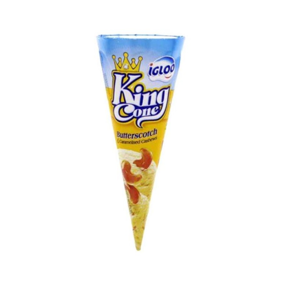 IGLOO KING CONE BUTTERSCOTCH 120ML - Saifee Candy