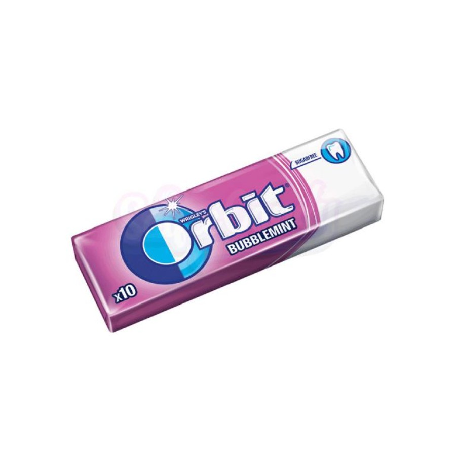 ORBIT BUBBLE MINT 14GM - Saifee Candy