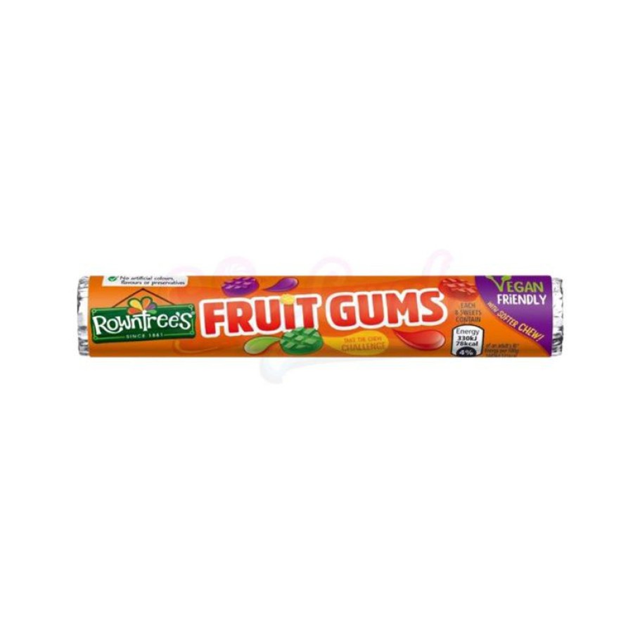 Rowntrees Fruit Gums 47gm - Saifee Candy