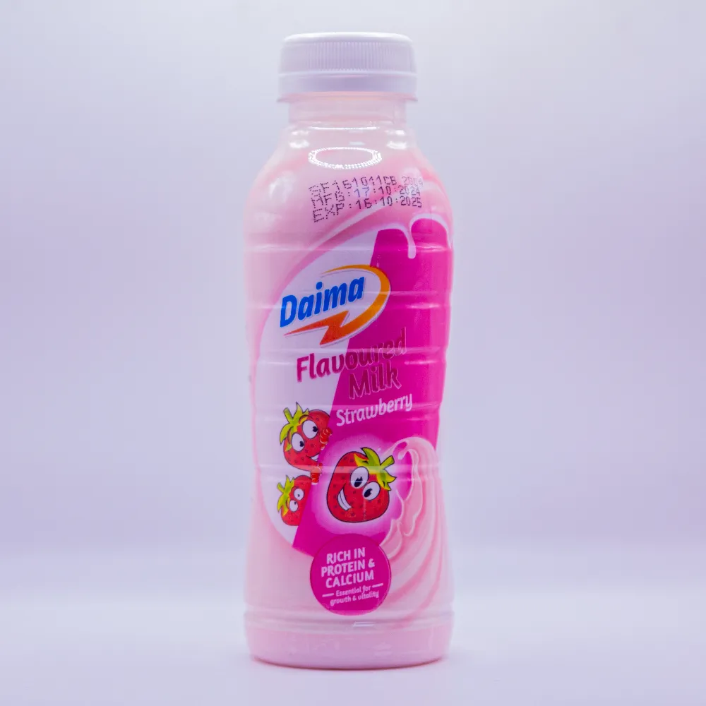 DAIMA MILK DRINK STRAWBERRY FLAVOUR 240ML - Saifee Candy
